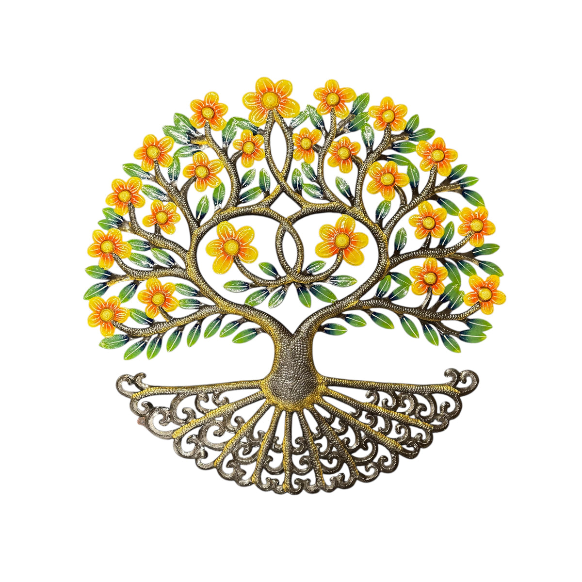 Yellow Tree of Life with Heart – Papillon Marketplace Online